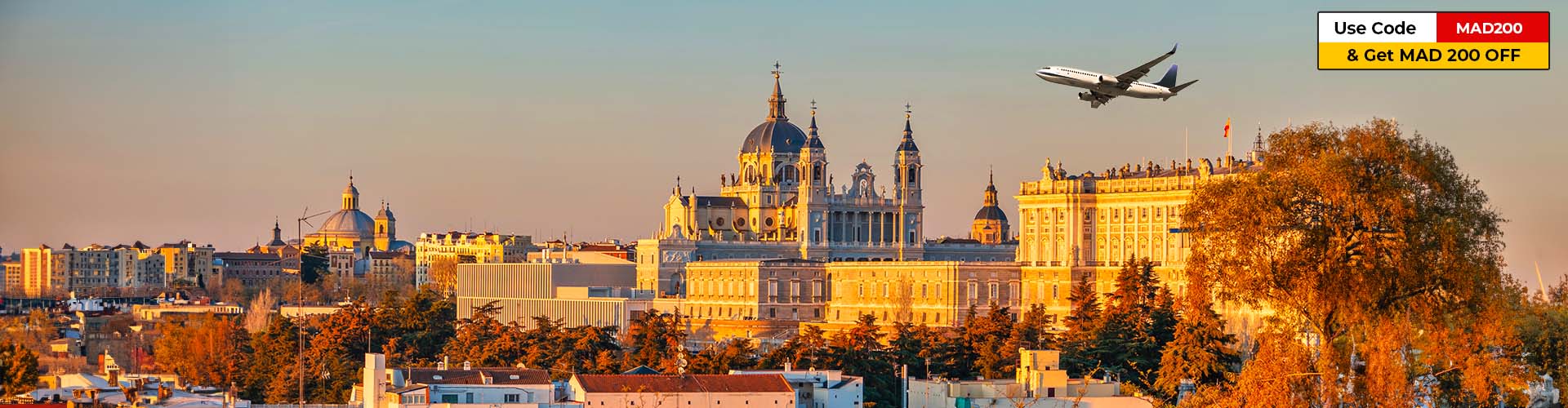 Book Cheap Flights to Madrid (MAD), Spain | Travelwings Morocco