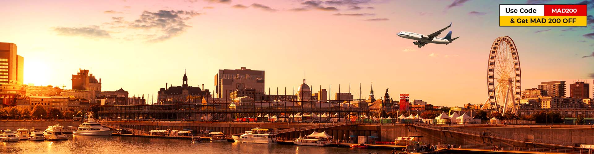 Book Cheap Flights to Montreal (YUL), Canada | Travelwings Morocco